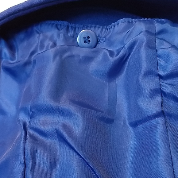 Apostrophe | Jackets & Coats | Royal Blue Apostrophe Wool Pea Coat ...